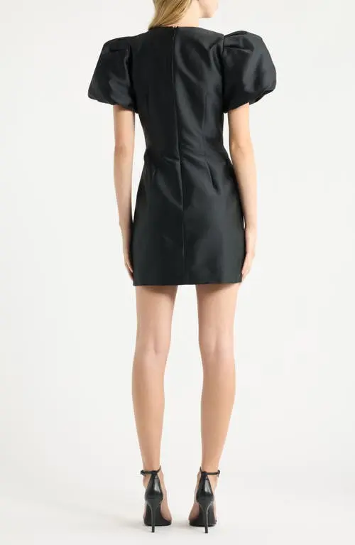 Rebecca Vallance Venus Sequin Bow Detail Cocktail Minidress