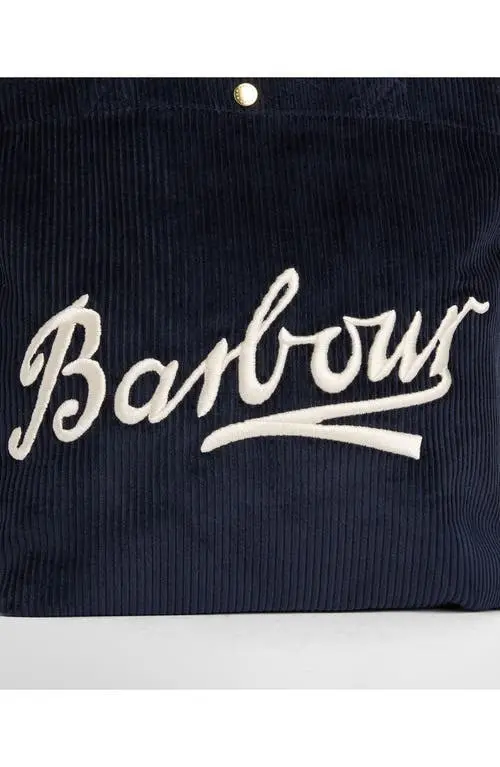 Barbour Mini Carrick Corduroy Tote