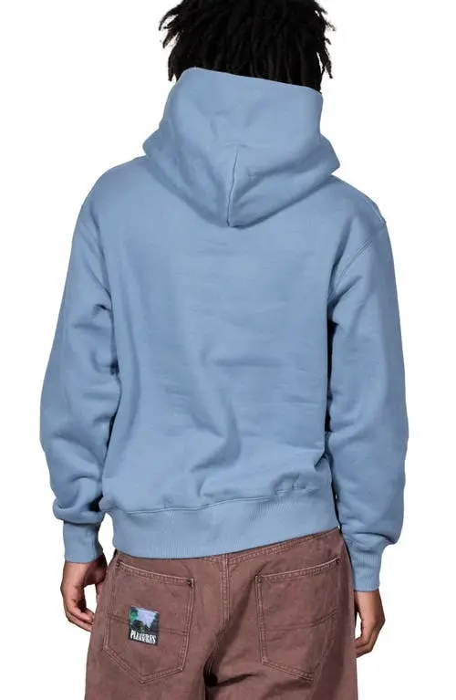 PLEASURES Dynamic Embroidered Cherubs Pullover Hoodie