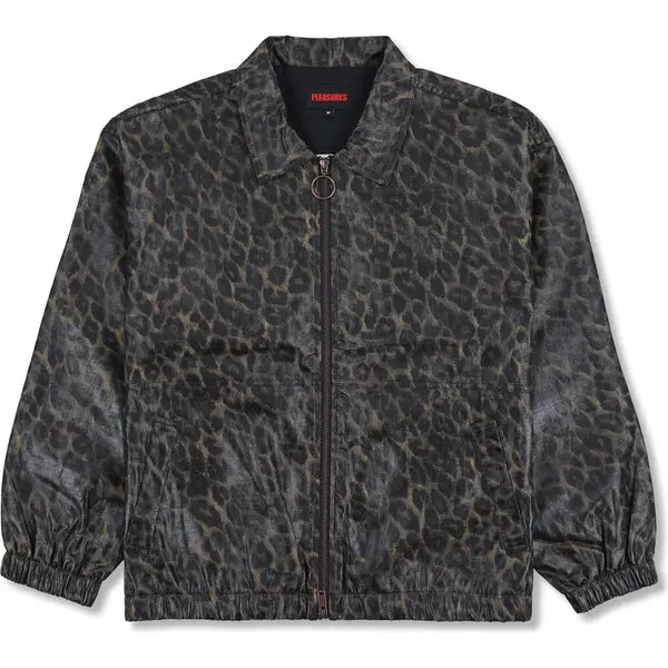 PLEASURES Print Waxed Cotton Jacket
