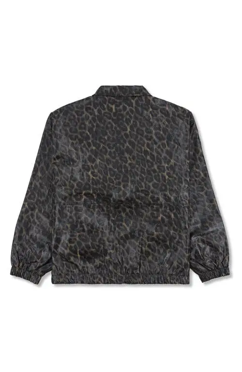 PLEASURES Print Waxed Cotton Jacket