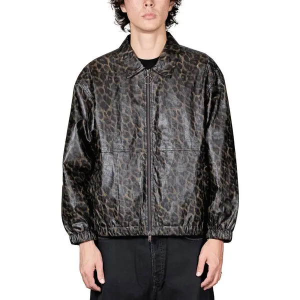 PLEASURES Print Waxed Cotton Jacket