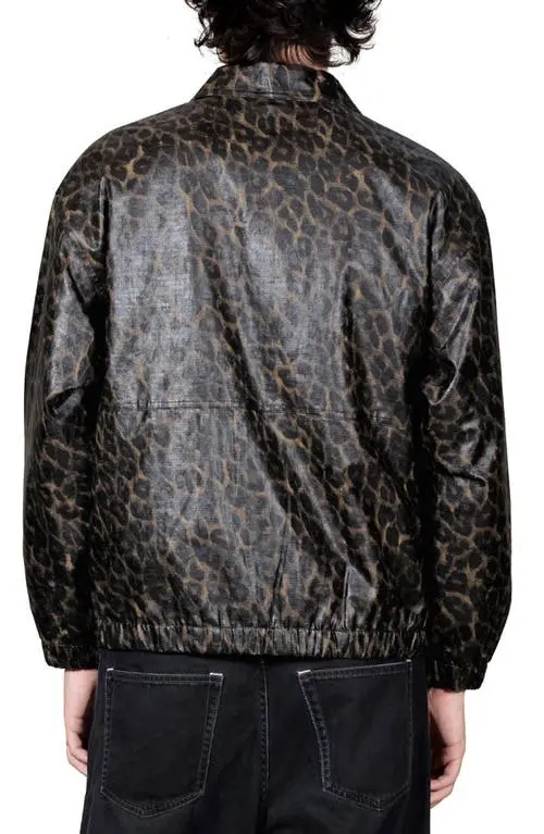 PLEASURES Print Waxed Cotton Jacket