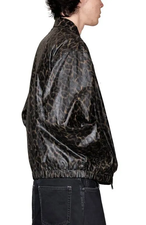 PLEASURES Print Waxed Cotton Jacket
