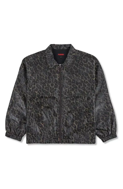 PLEASURES Print Waxed Cotton Jacket