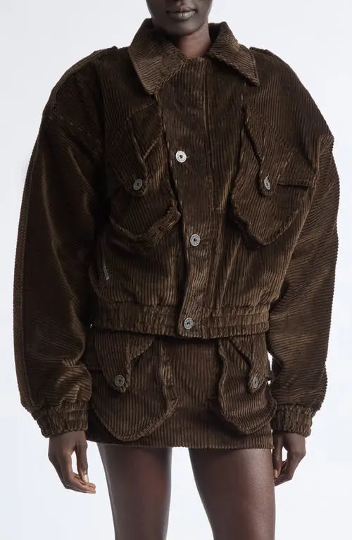 Vaquera Padded Cotton Corduroy Jacket
