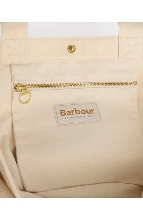 Barbour Heart Tote Bag - Ecru/classic