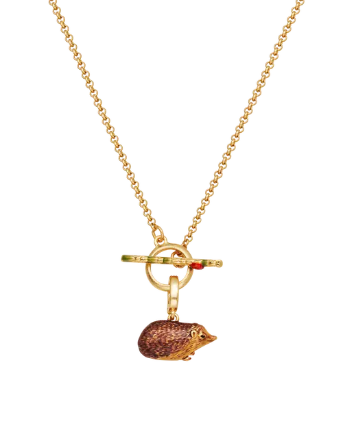 FABLE ENGLAND Ladybird & Hedgehog Toggle Necklace