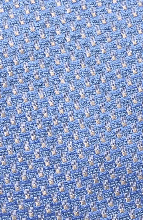Nordstrom Kaiser Mini Silk Jacquard Tie - Indigo