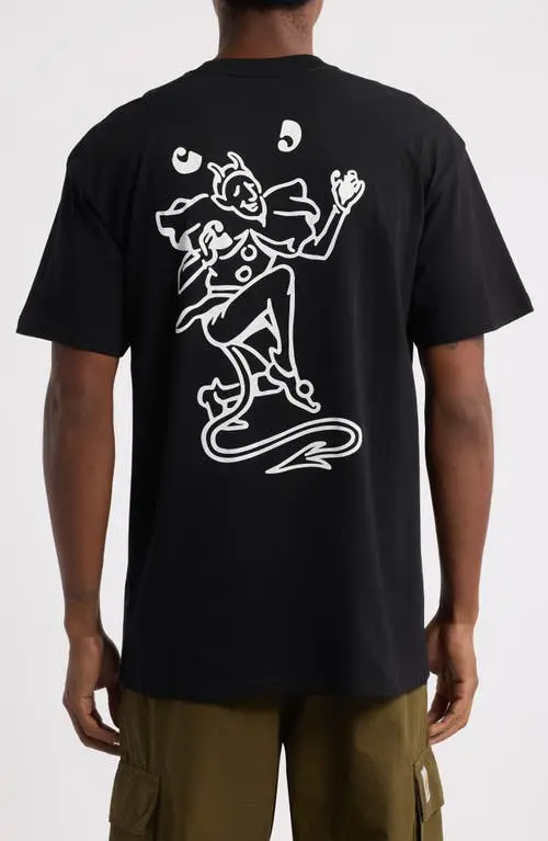 Carhartt Work In Progress Playing Card Organic Cotton Graphic T-shirt
