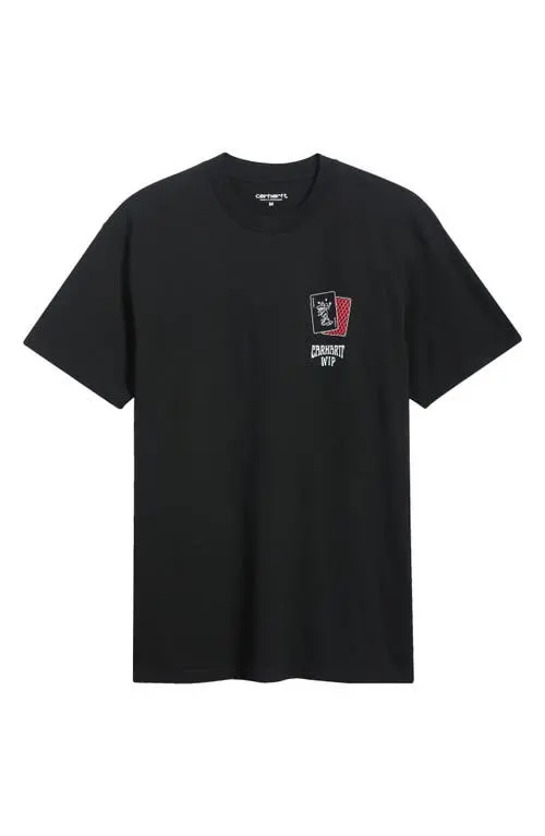 Carhartt Work In Progress Playing Card Organic Cotton Graphic T-shirt