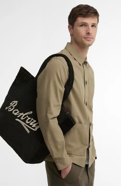 Barbour Carrick Cord Tote Bag