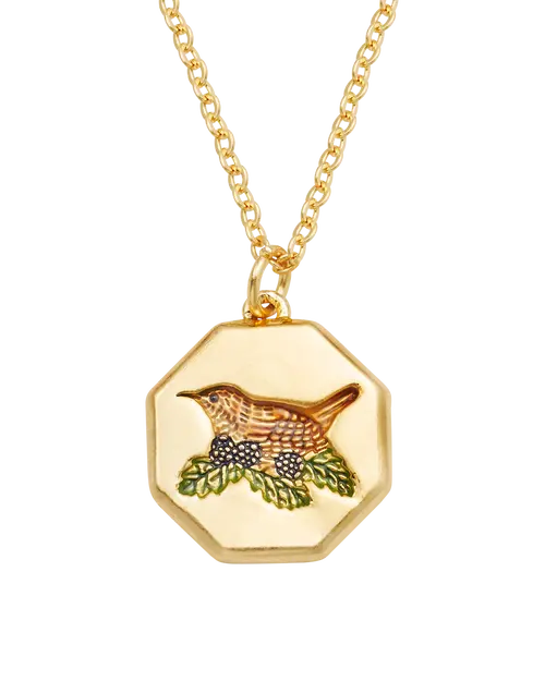 FABLE ENGLAND Wren & Blackberry Necklace