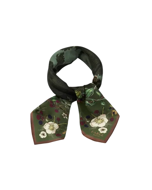 FABLE ENGLAND Orla Narrative Medium Square Scarf