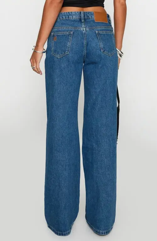 Princess Polly On Sunset Straight Leg Jeans