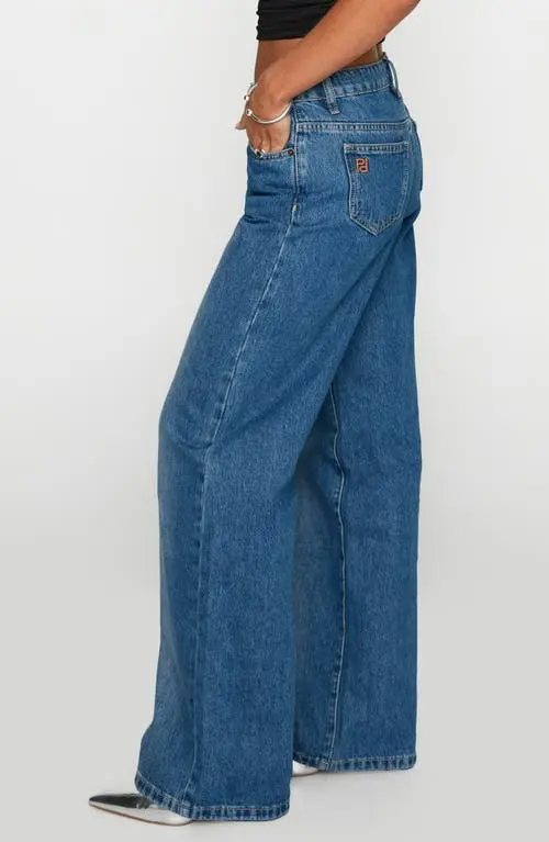 Princess Polly On Sunset Straight Leg Jeans