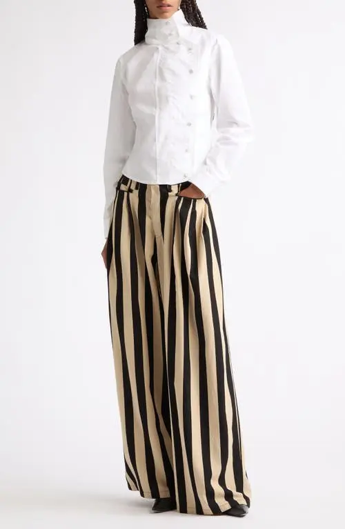 R13 Asymmetrical Front Shirt