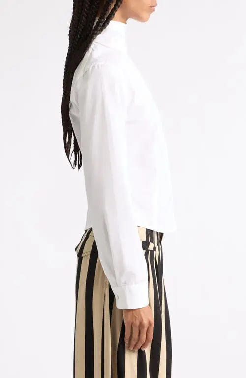 R13 Asymmetrical Front Shirt