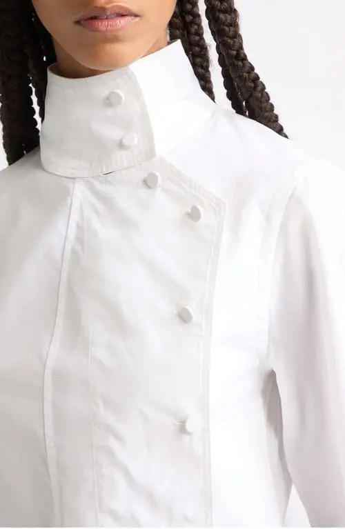 R13 Asymmetrical Front Shirt