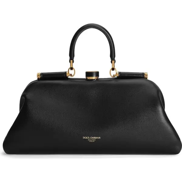 Dolce & Gabbana Nappa Leather Handbag - Nero