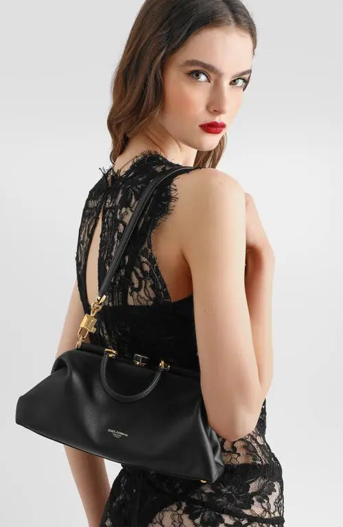 Dolce & Gabbana Nappa Leather Handbag - Nero