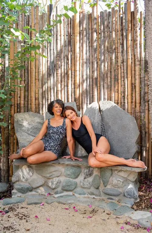 MAXINE OF HOLLYWOOD Ruched One-piece Swimsuit