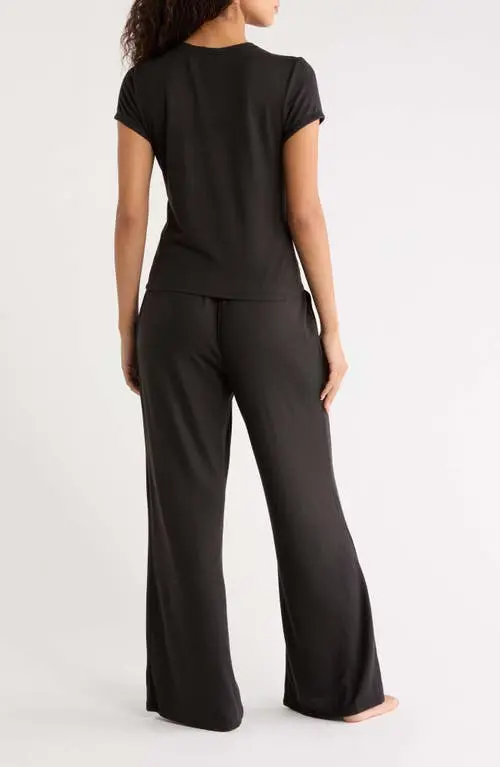 Natori Cozy Essentials Short Sleeve Pajamas