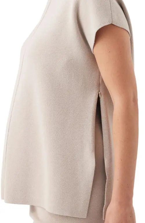 RIPE MATERNITY Nardia Short Sleeve Nursing Knit Sweater