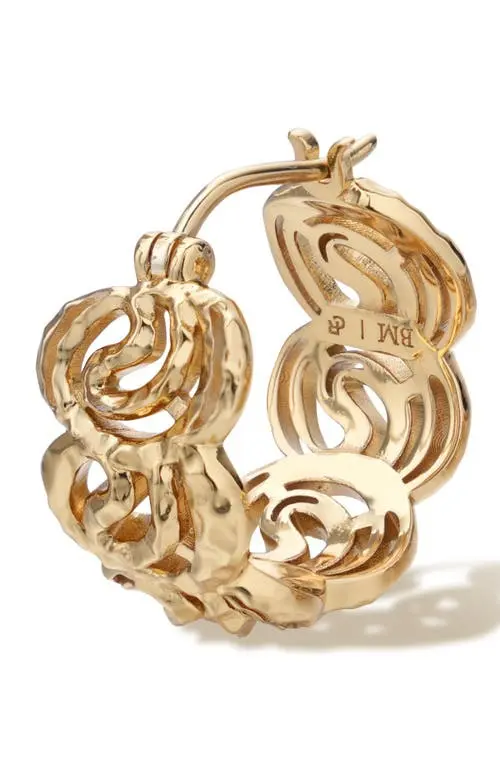 RETRO CHIC Mono Spiral Earring