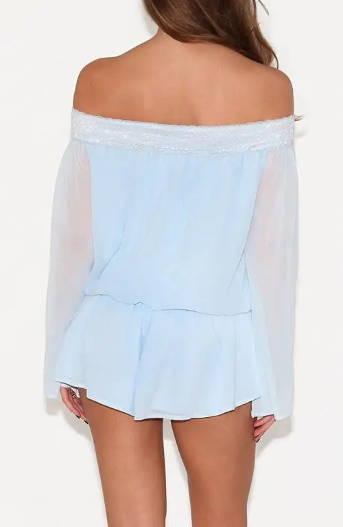 TIGER MIST Tessie Off The Shoulder Playsuit