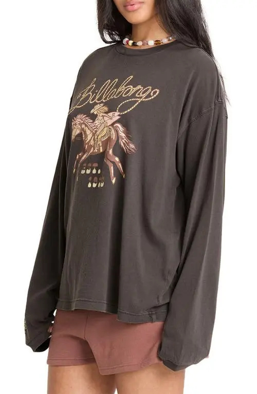 BILLABONG Familiar Roads Long Sleeve Graphic Tee