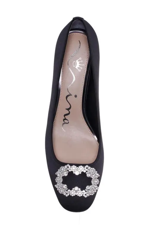 Nina Giovia Pump - Black