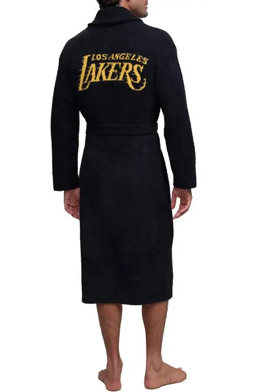 Barefoot Dreams Gender Inclusive Los Angeles Lakers Cozychic Robe