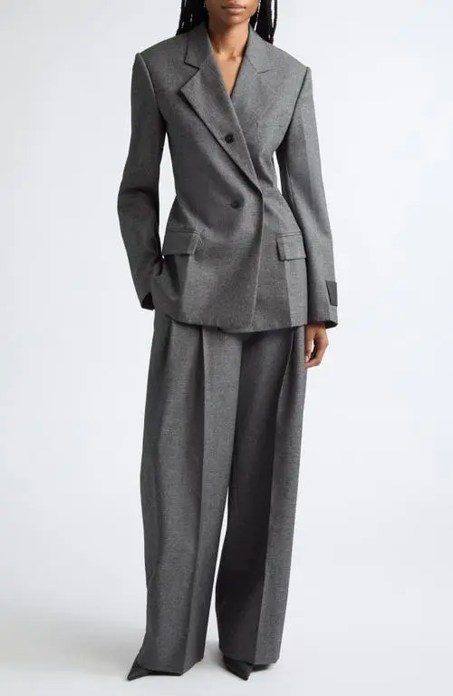 Alexander Wang Button Lapel Oversized Blazer