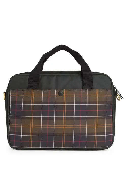 Barbour Field Wax Laptop Crossbody Bag