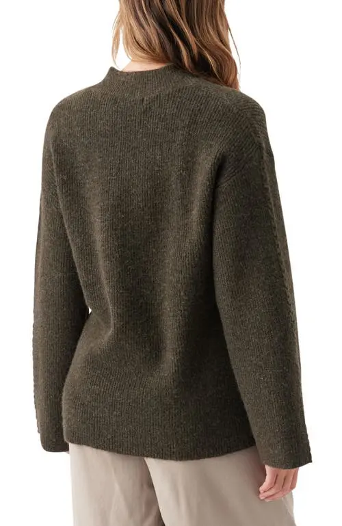 RIPE MATERNITY Starci Cable Long Sleeve Matertnity Sweater