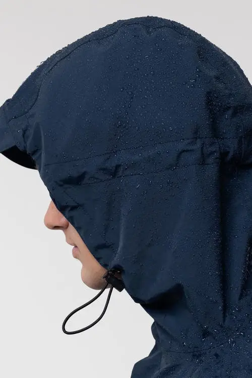 WEATHERMAN Stride Pullover Poncho - Navy
