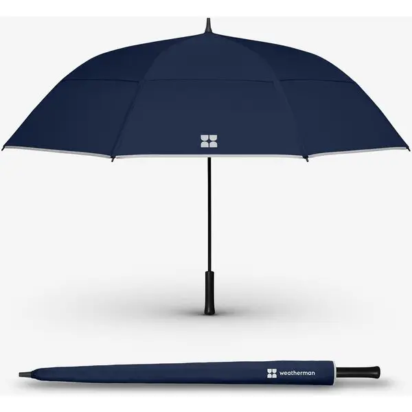 WEATHERMAN Golf Umbrella - Navy