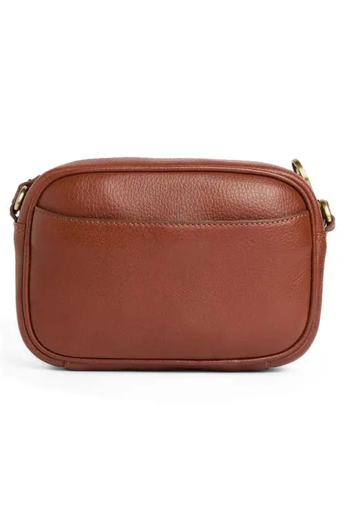 Barbour Daphne Mini Leather Crossbody Bag - Brown
