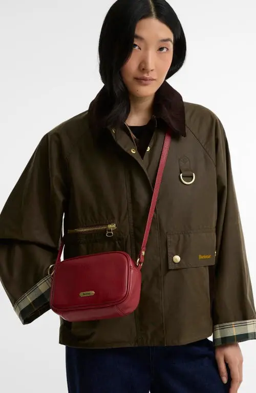 Barbour Daphne Mini Leather Crossbody Bag