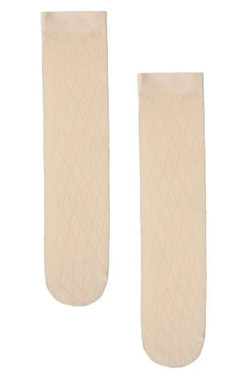 Wolford Jacquard Diamond Crew Socks
