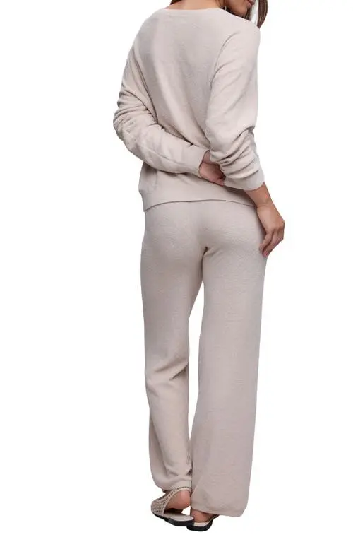 Barefoot Dreams Cozychic Ultra Lite Diamond Quilt Henley Pajamas