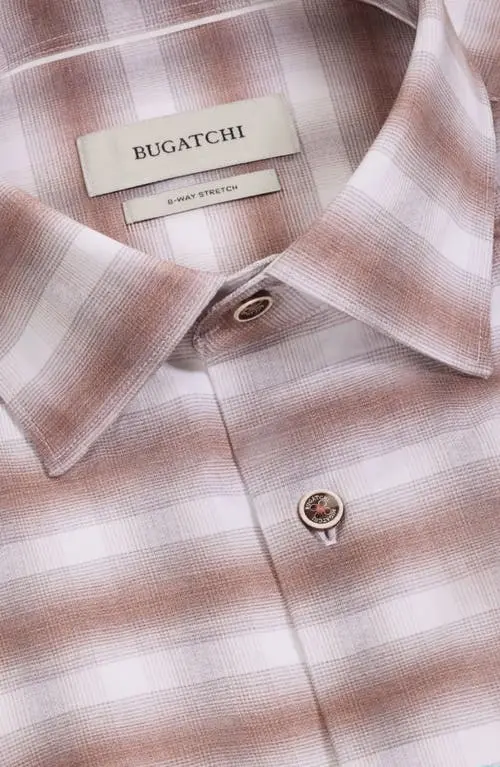 Bugatchi James Ooohcotton® Plaided Performance Shirt