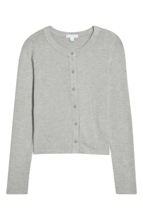 Beyond Yoga Luxelayer Fitted Cardigan - Heather Gray