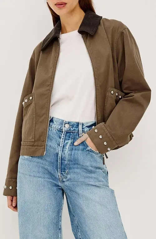 Rails Redding Studded Utility Jacket - Bronze
