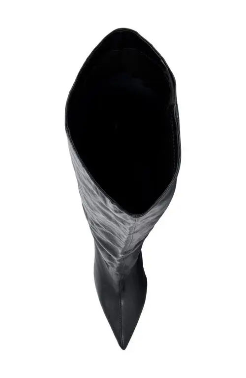 AZALEA WANG Rembrandt Pointed Toe Knee High Boot