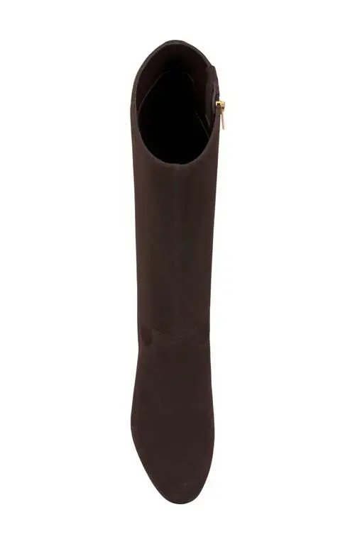 Vince Camuto Pazzla Leather Knee High Boot - Brownie