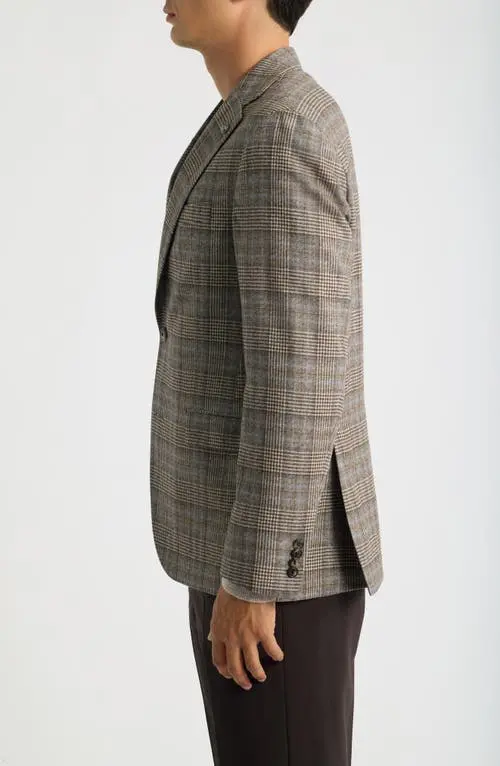 JACK VICTOR Midland Plaid Wool & Cashmere Sport Coat