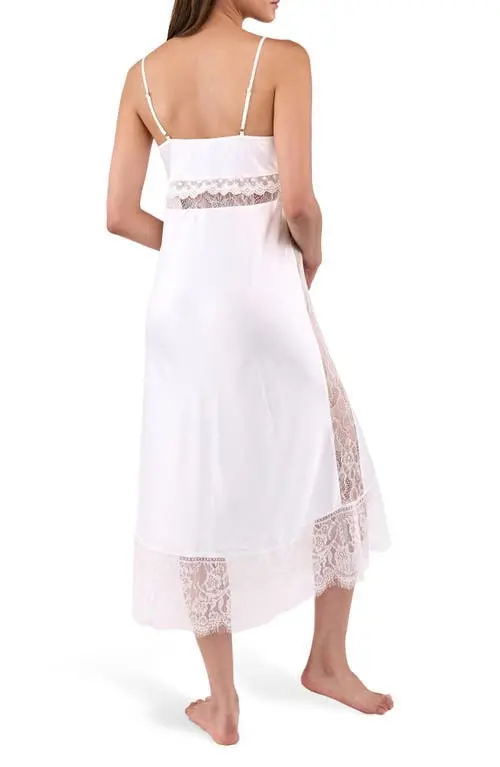 Flora Nikrooz Skyler Stretch Satin Nightgown