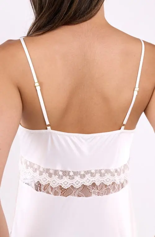 Flora Nikrooz Skyler Stretch Satin Nightgown